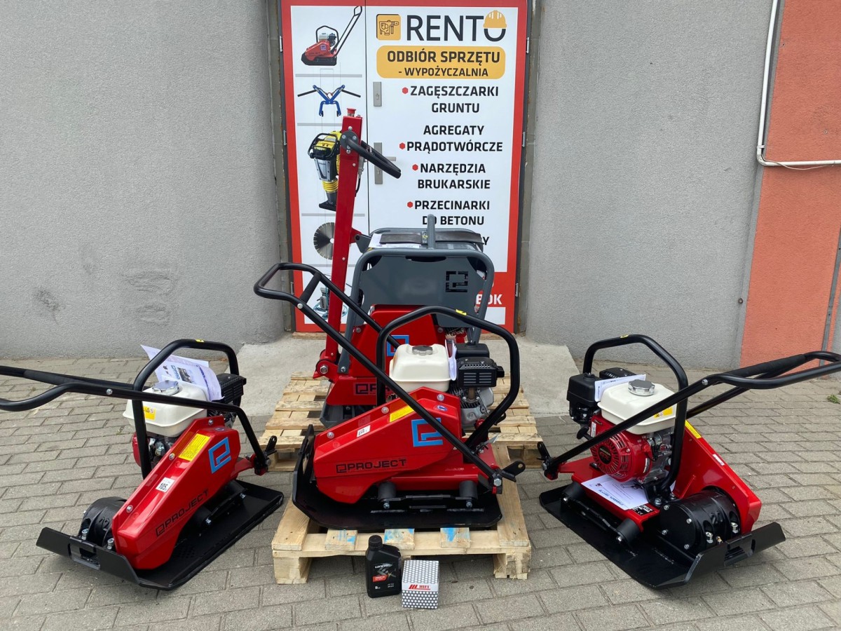 Ogłoszenie: Zagęszczarka PROJECT ZGS-20 126kg Honda Weber Bomag ...