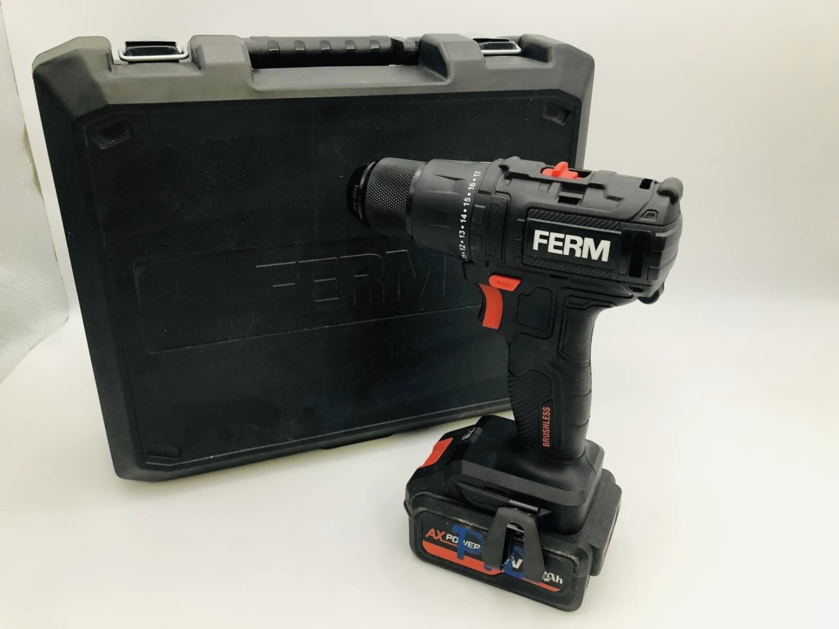 Ogłoszenie: Wkrętarka Ferm Brushless 20V Dane techniczne Moment obrotow ...