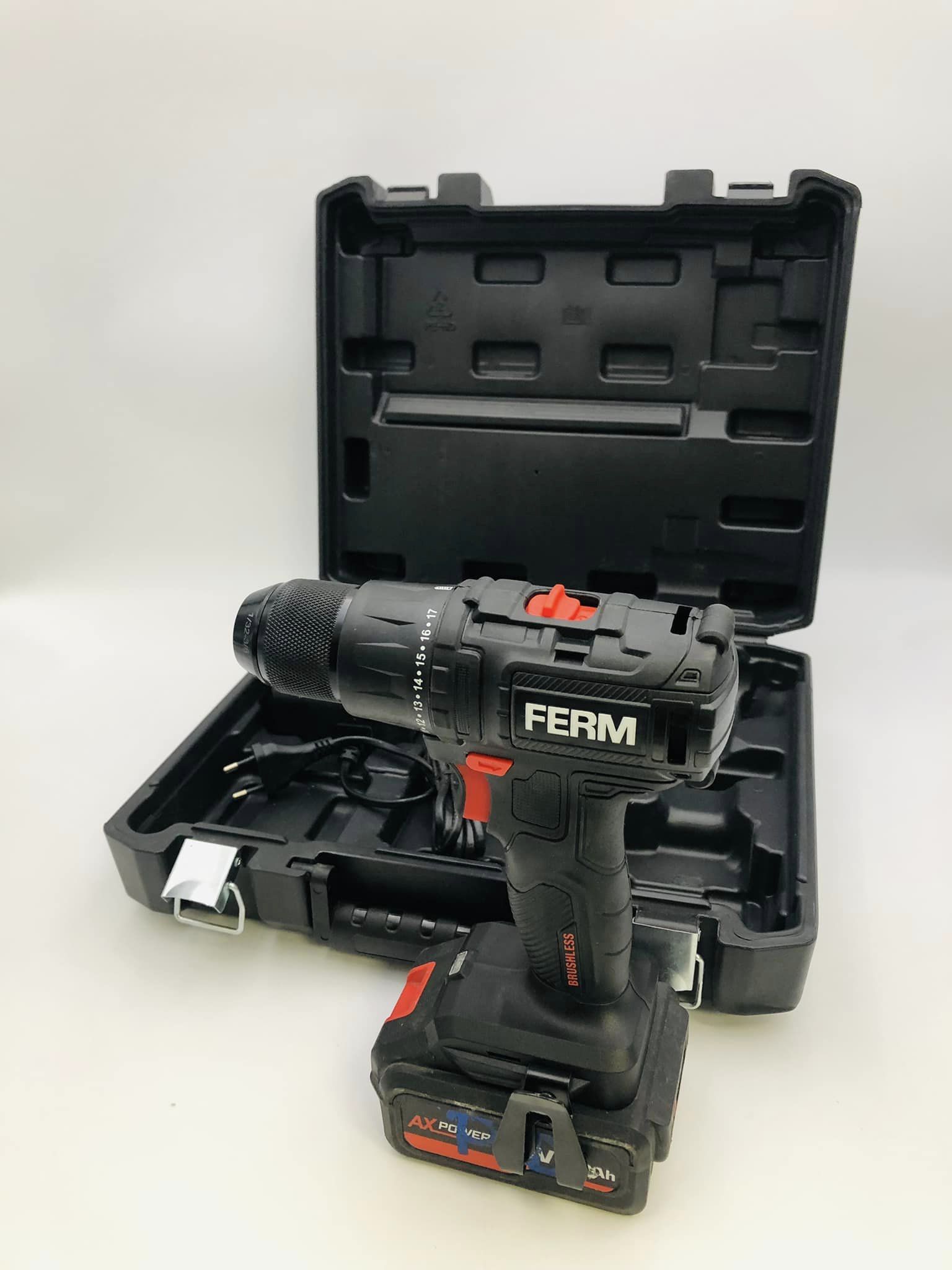 Ogłoszenie: Wkrętarka Ferm Brushless 20V Dane techniczne Moment obrotow ...