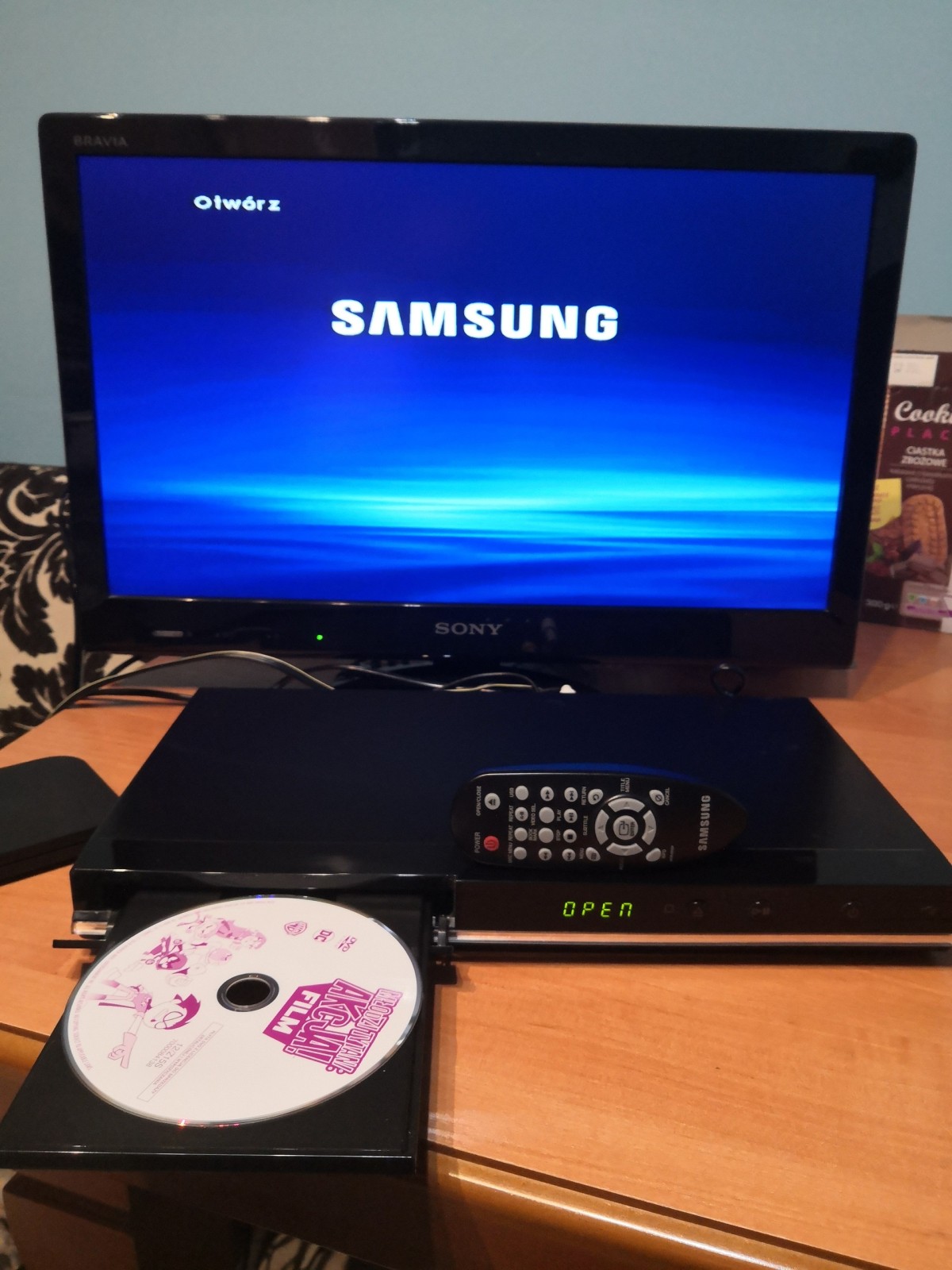 Ogłoszenie: Sprzedam odtwarzacz DVD Samsung D360, kategoria: rtv i agd