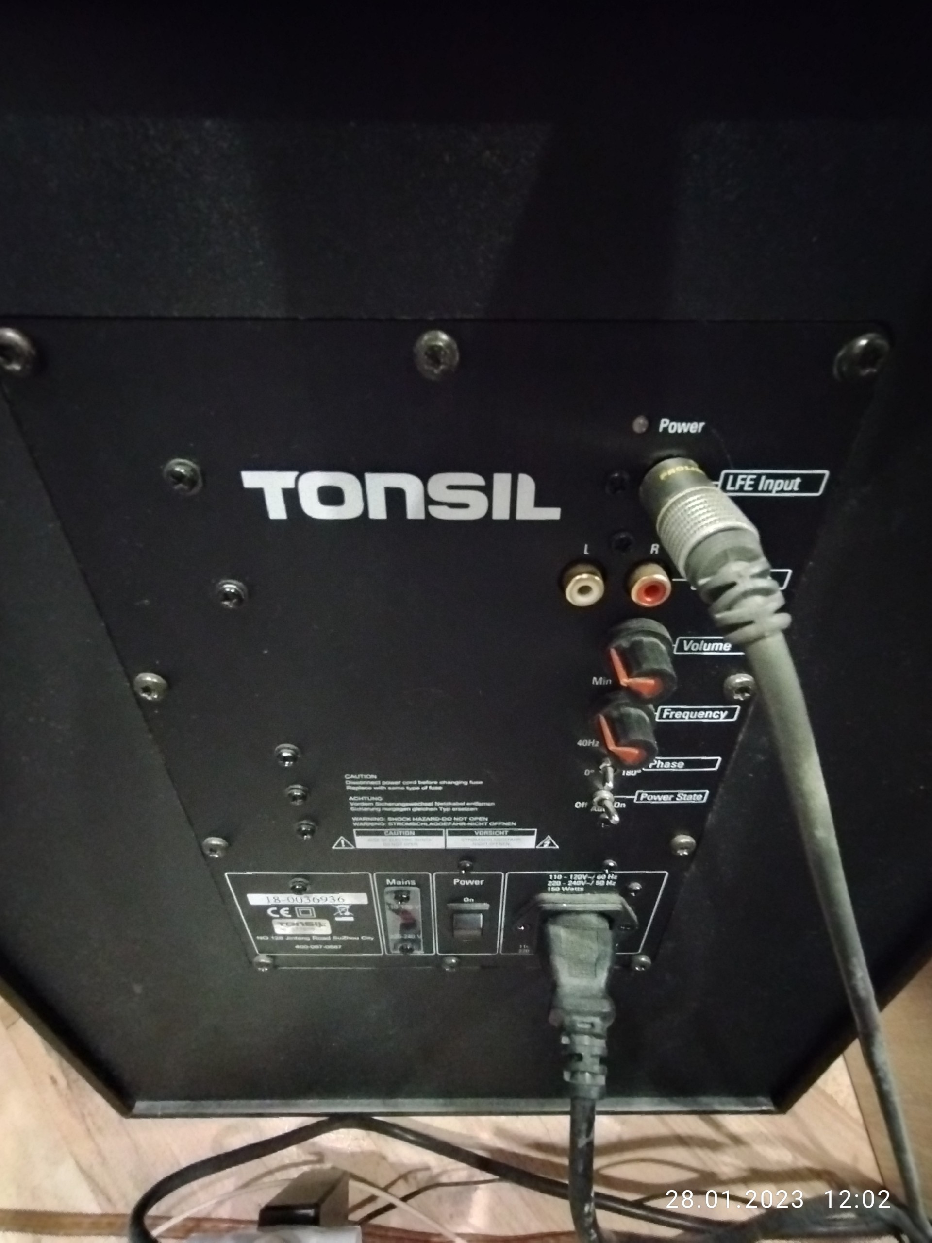 Ogłoszenie: Subwoofer Tonsil model Activ 250, kategoria: rtv i agd