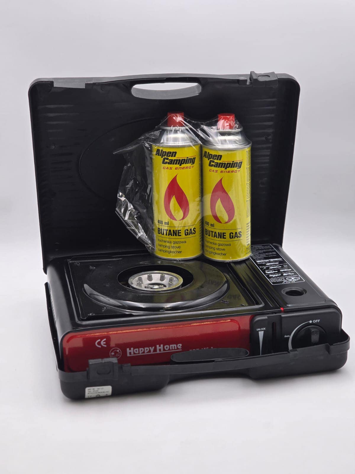 Ogłoszenie: Kuchenka turystyczna Happy Home BDZ-155-A Stan: bardzo ...