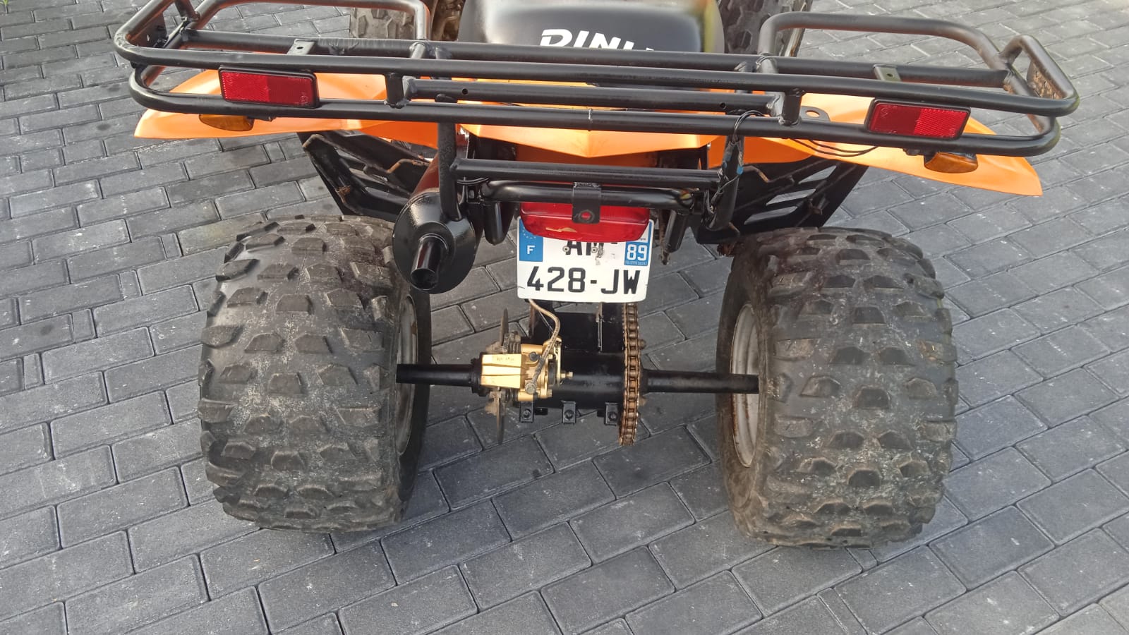 Ogłoszenie: Quad Dinli 300 sprowadzony z dokumentami, kategoria: quady