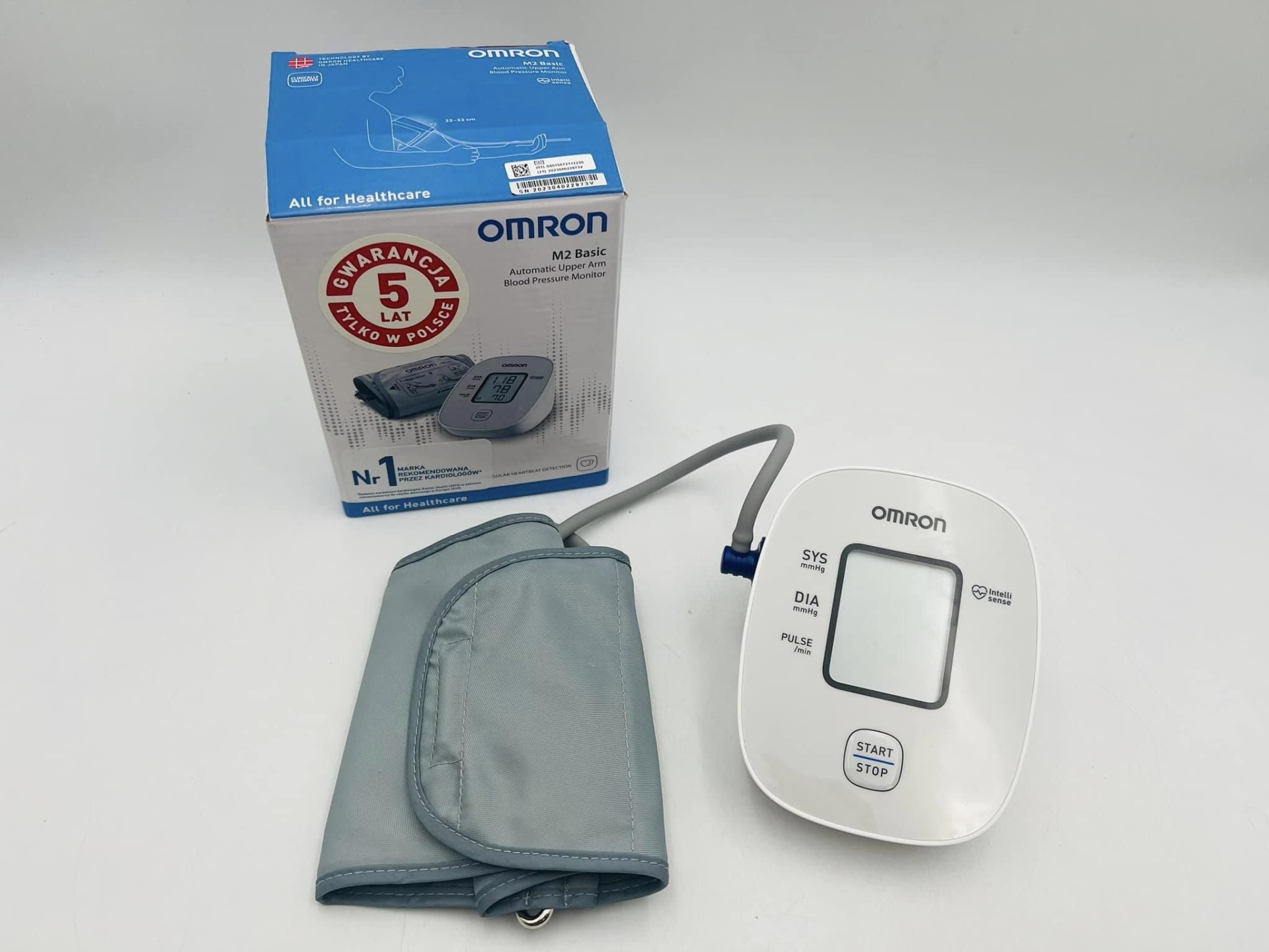Ogłoszenie: Ciśnieniomierz Omron M2 Basic Komplet + gwarancja, kategoria: rtv i agd